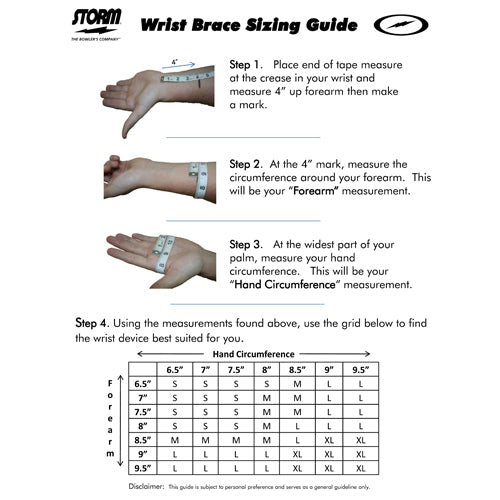 Storm C4 - Bowling Wrist Positioner - Bowling Monkey